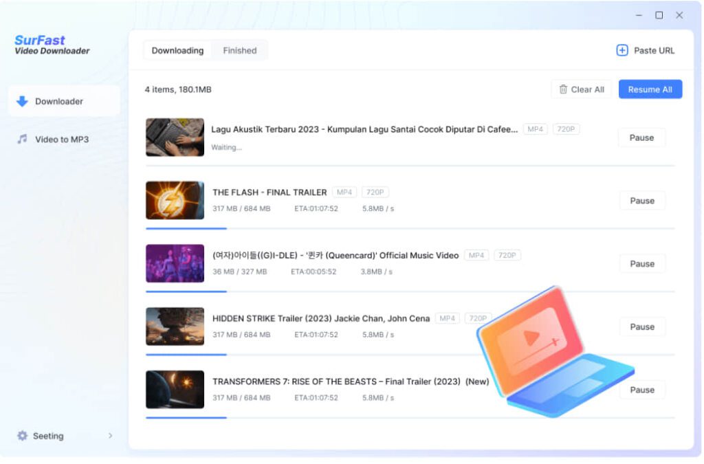 SurFast Video Downloader: Streamline Your Video Download | Official