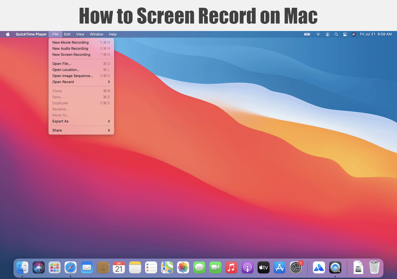 How to Record Screen on Mac to Capture Everything in 2025