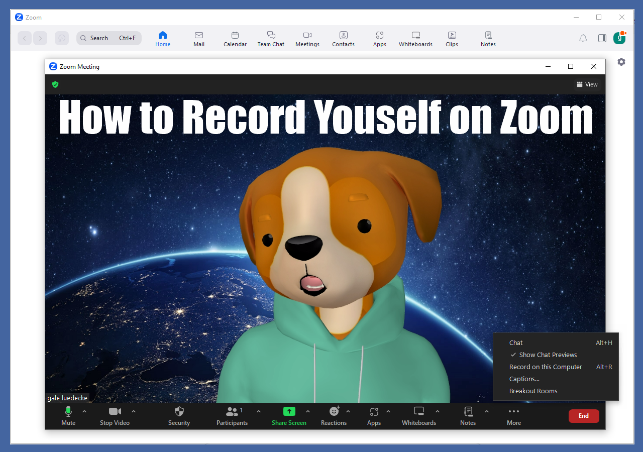 How to Record Yourself on Zoom in Every Way | 2025 Guide
