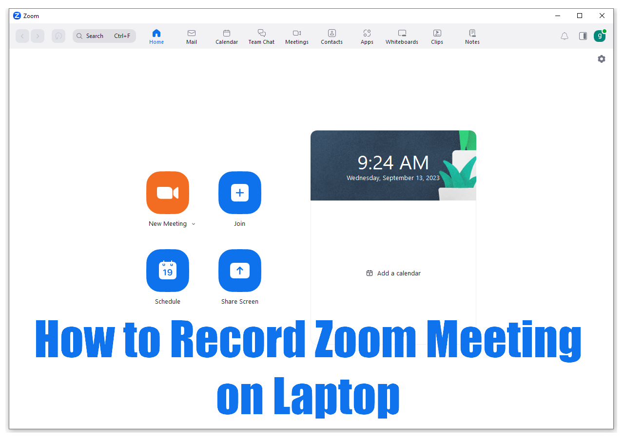 How to Record Zoom Meeting on Laptop | Super Easy