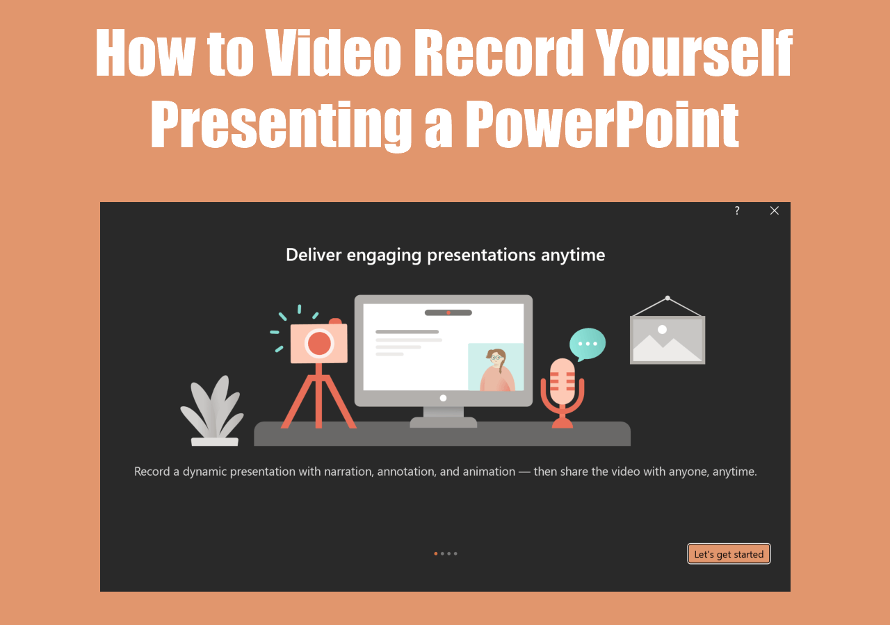 How to Video Record Yourself Presenting a PowerPoint in Detail