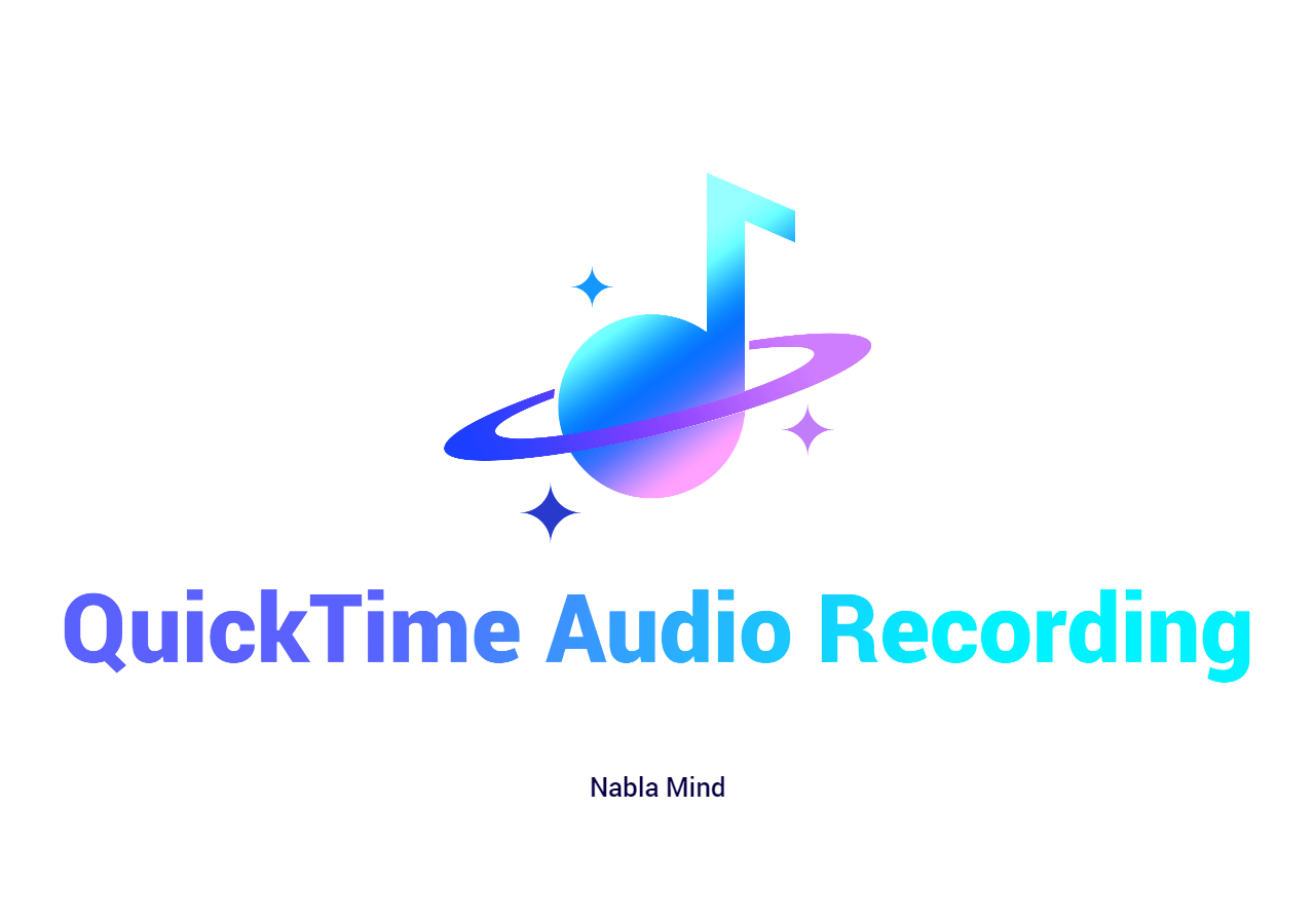 How to Perform QuckTime Audio Recording | New Update