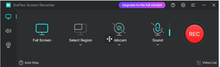 SurFlex Screen Recorder Online Help