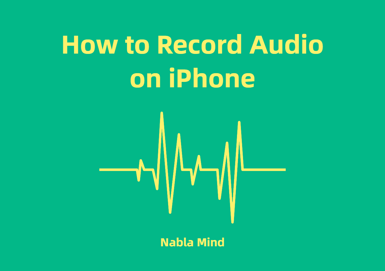 How to Record Audio on iPhone in Detail | Updated in 2025