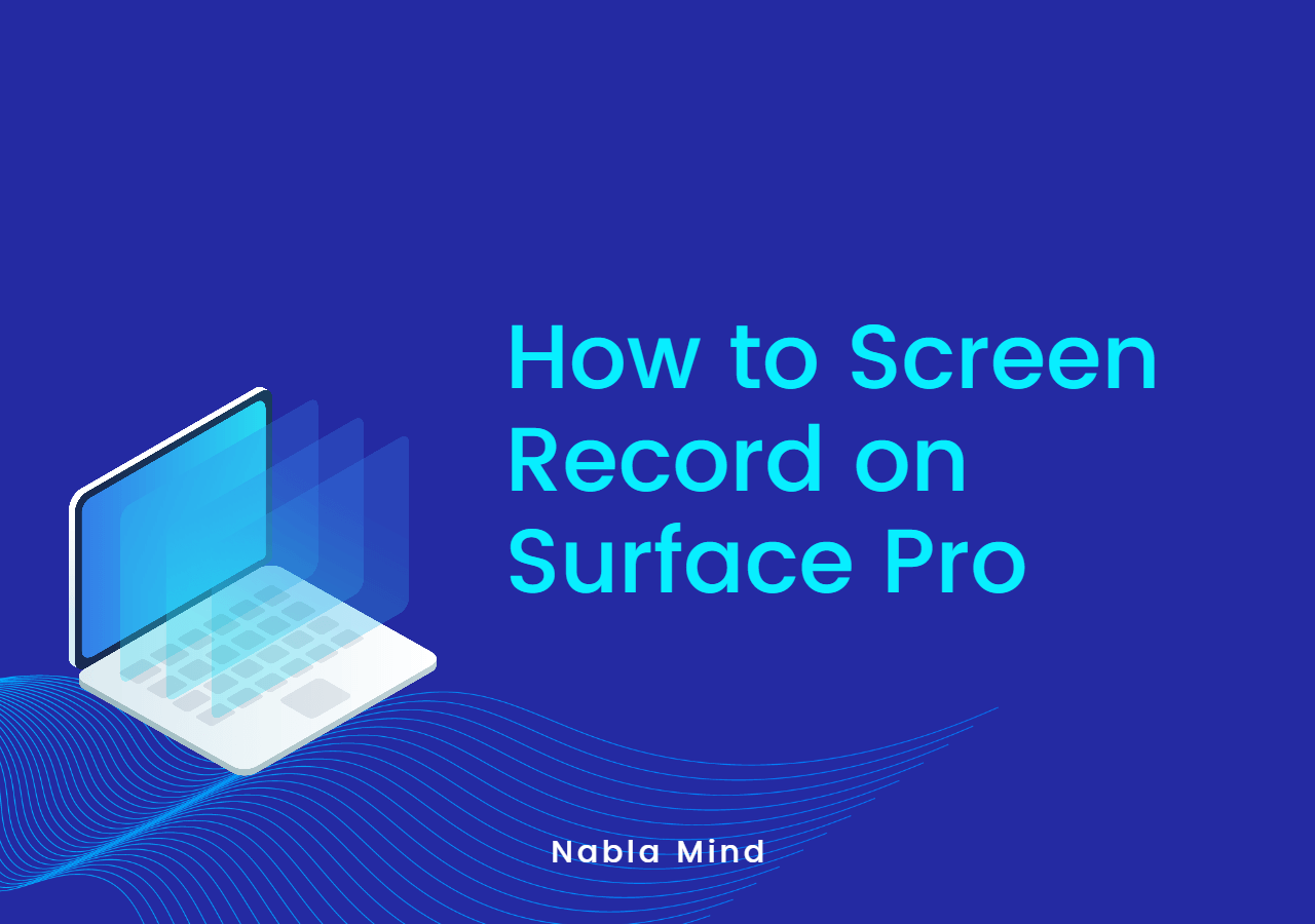 How to Screen Record on Microsoft Surface | New Update