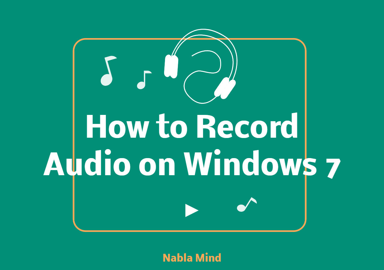 How to Record Audio on Windows 7: System Sound & Microphone