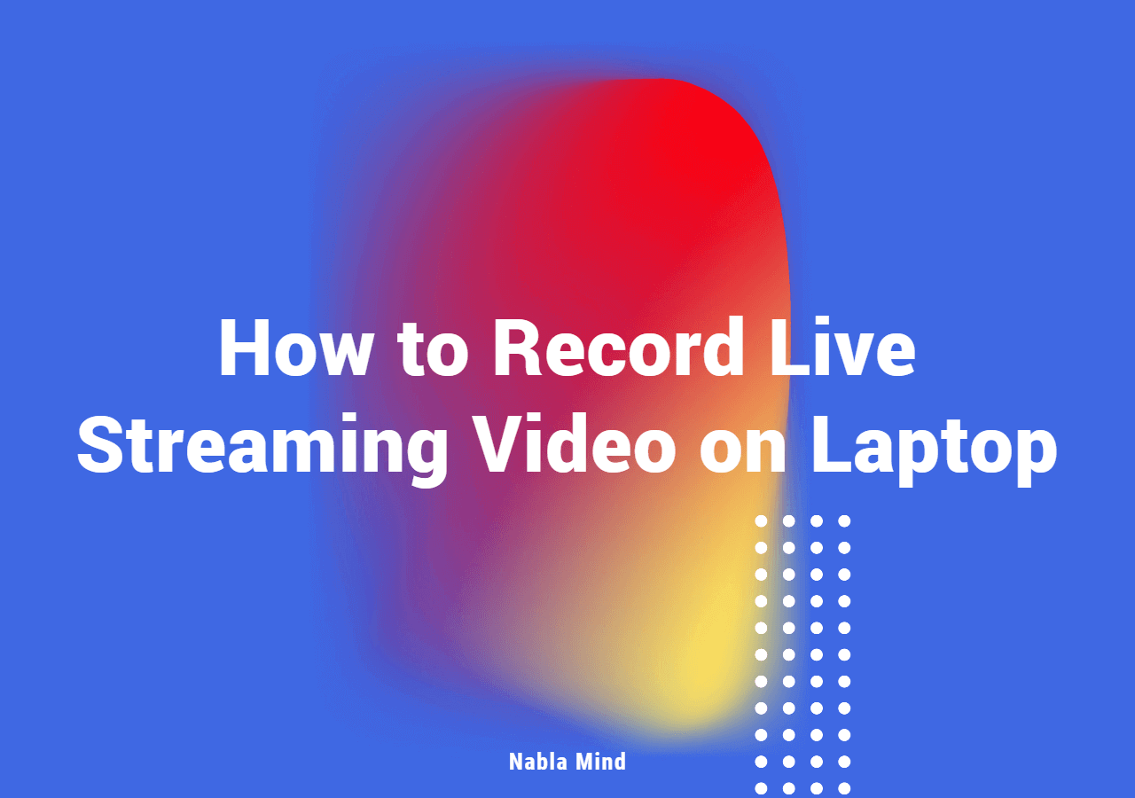 How to Record Live Stream on Laptop: A Simple Guide