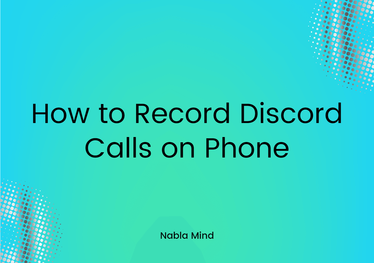 How to Record Discord Calls on Android Phone: 3 Tips How to Record Discord Calls on Android Phone: 3 Tips