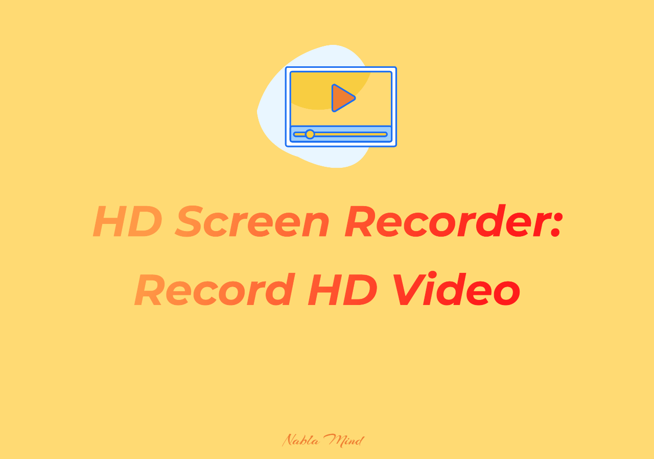 Free HD Screen Recorder: Record Video in High Quality
