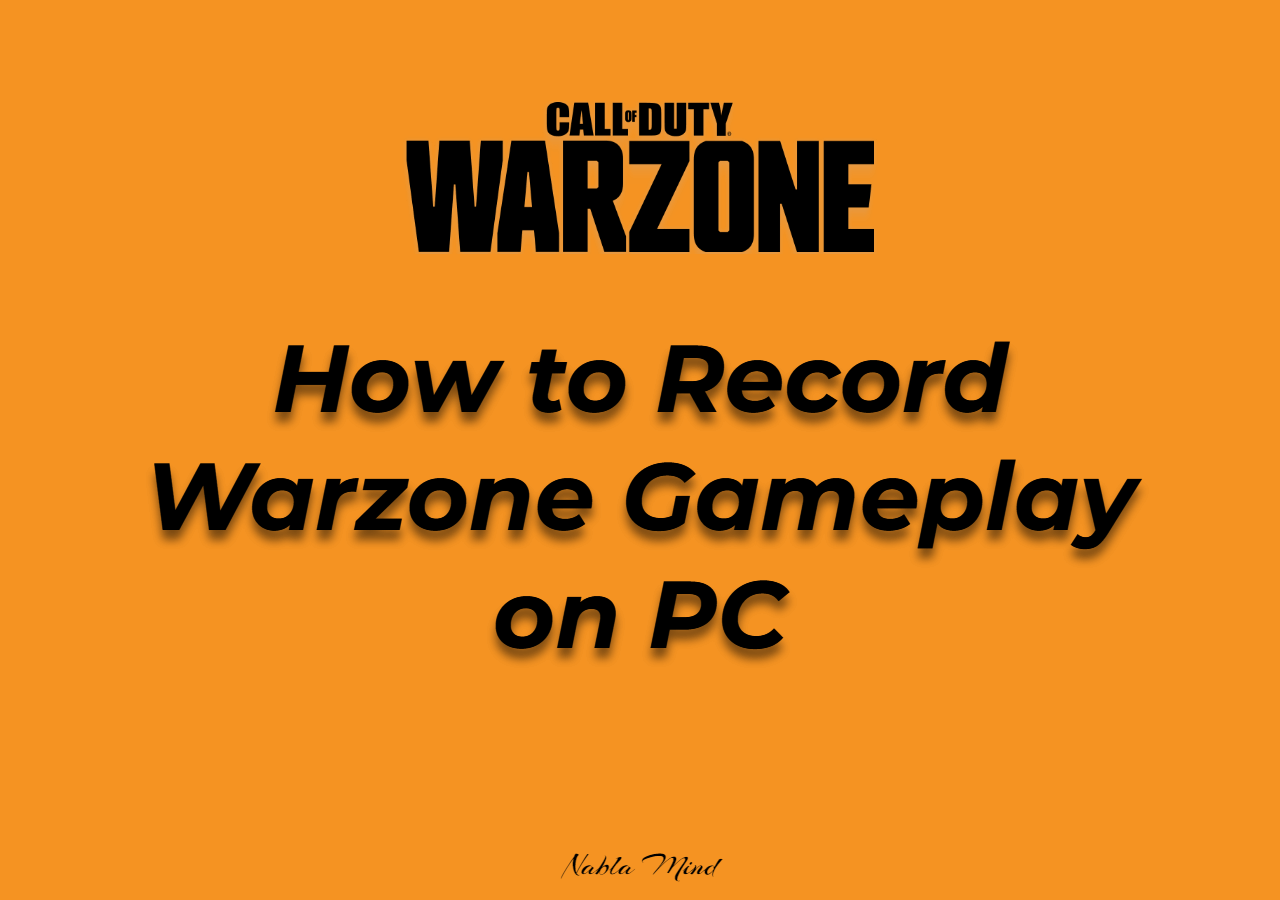 How to Record Warzone Gameplay PC [Simple]