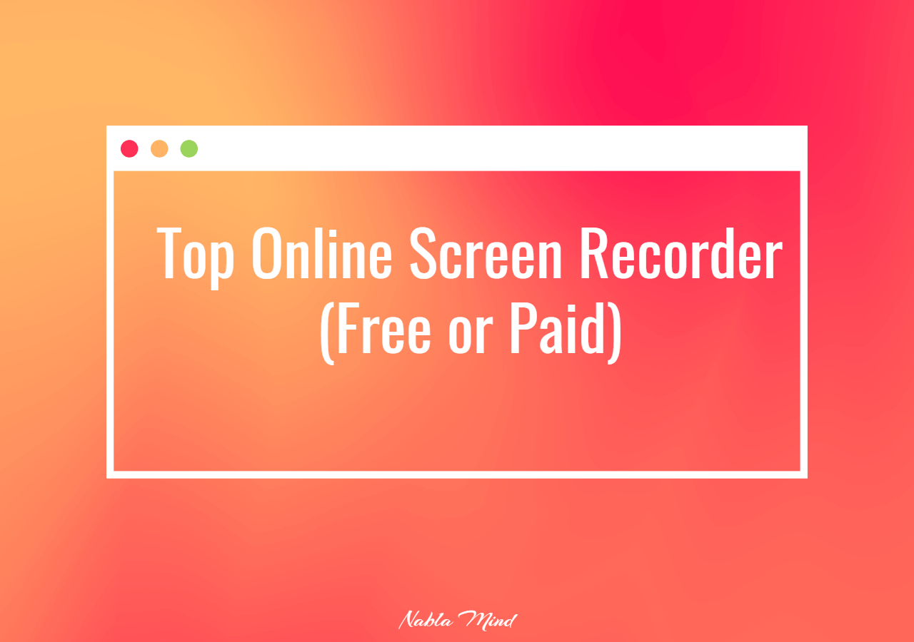 Free Online Screen Recorder [2025 Updated]