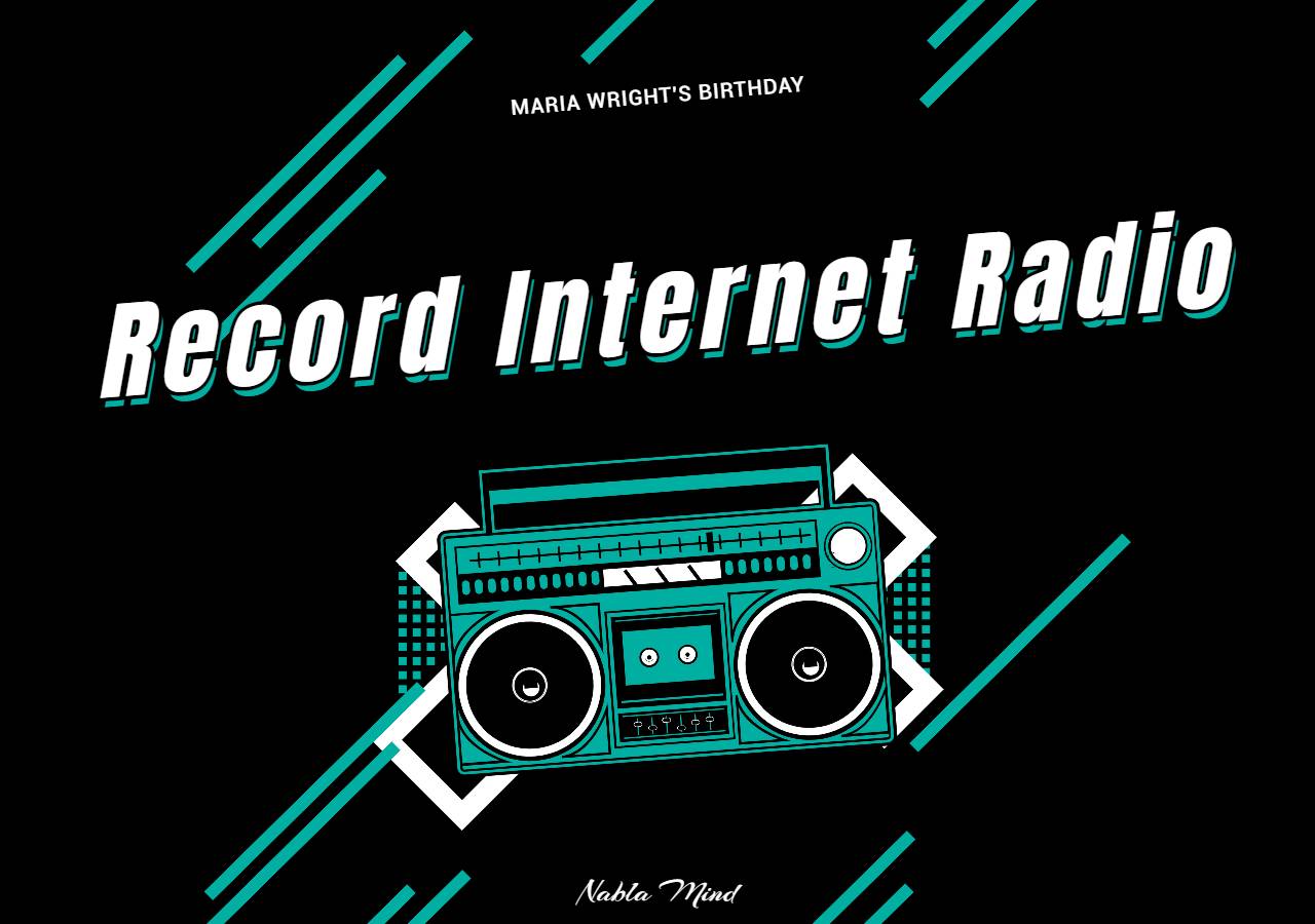 Record Internet Radio in High Quality
