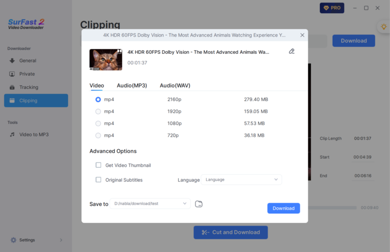 YouTube Cutter - Download Part of YouTube Video to MP4