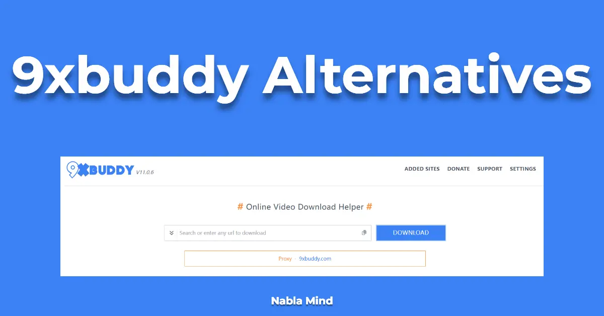 Top 10 Alternatives to 9xbuddy Video Downloader in 2025