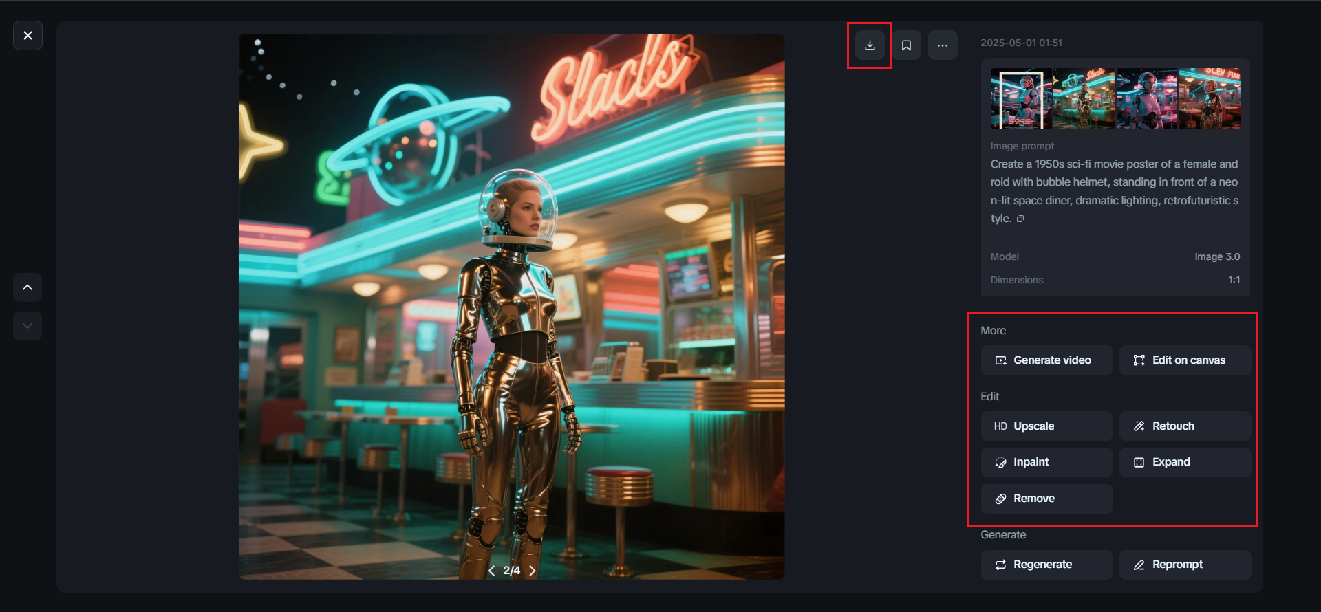 Create 1950s-Inspired Android Posters with Dreamina AI: Retro Robot Art ...